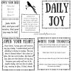 Daily Joy Printable and Tuesday Talk - Sarah E. Frazer