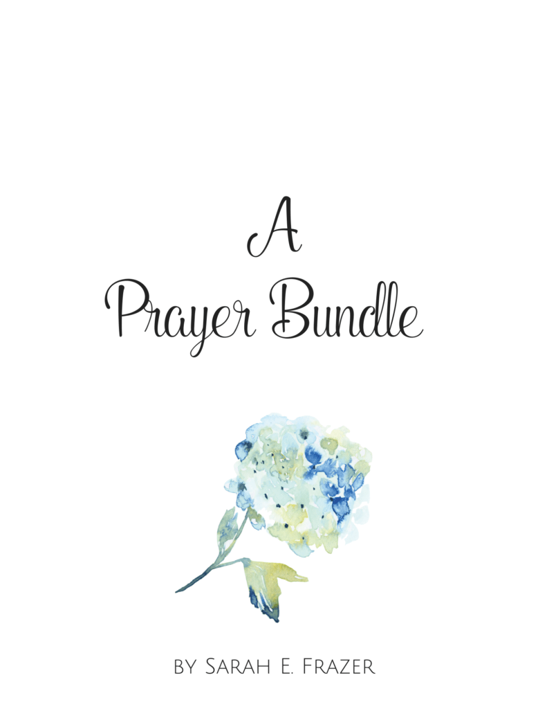 Prayer Bundle - Sarah E. Frazer