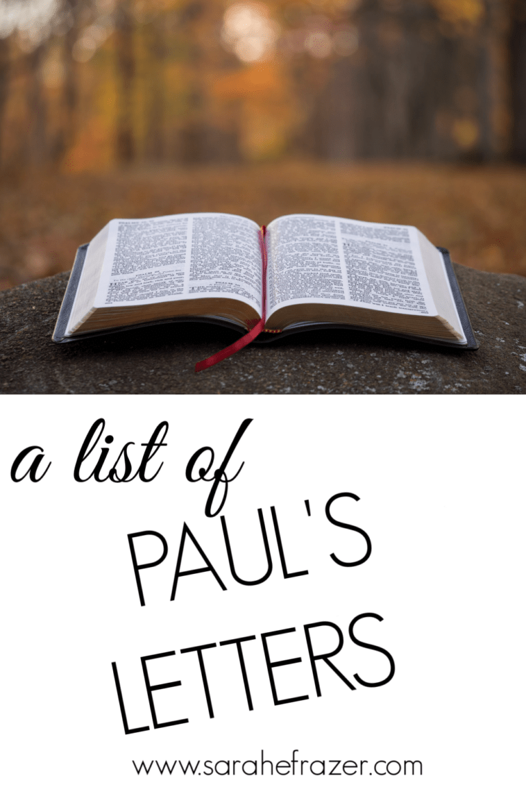 A Reading Plan for the Letters of Paul - Sarah E. Frazer