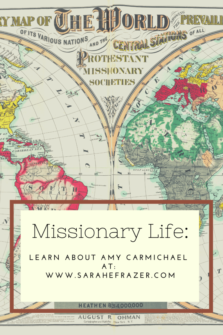 Why I Wanted Brown Eyes Like Amy Carmichael - Sarah E. Frazer