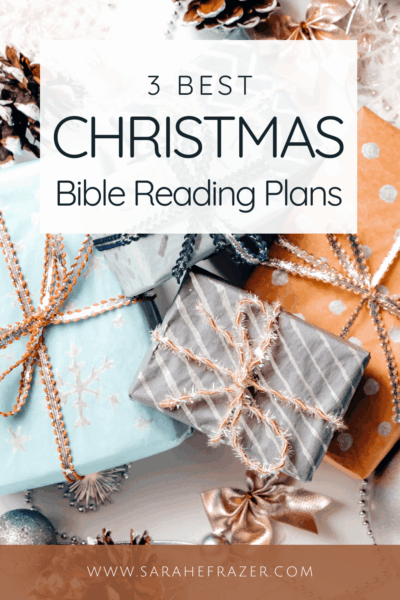 The 3 Best Christmas Reading Plans - Sarah E. Frazer