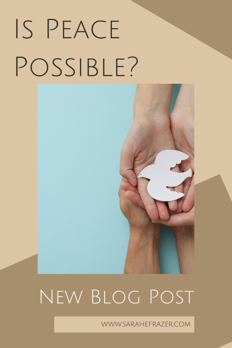 Is Peace Possible? - Sarah E. Frazer